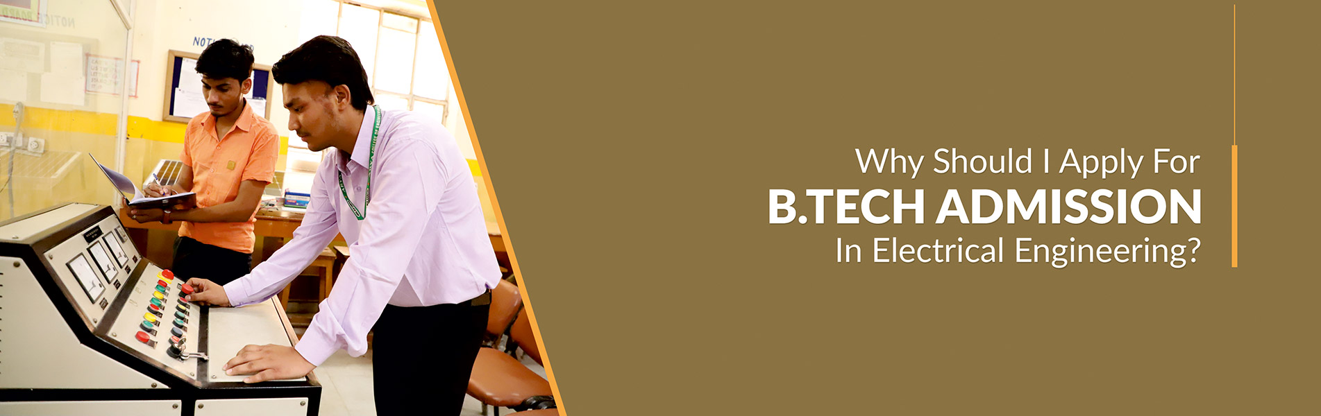 Why Should I Apply for BTech Admission in Electrical Engineering?