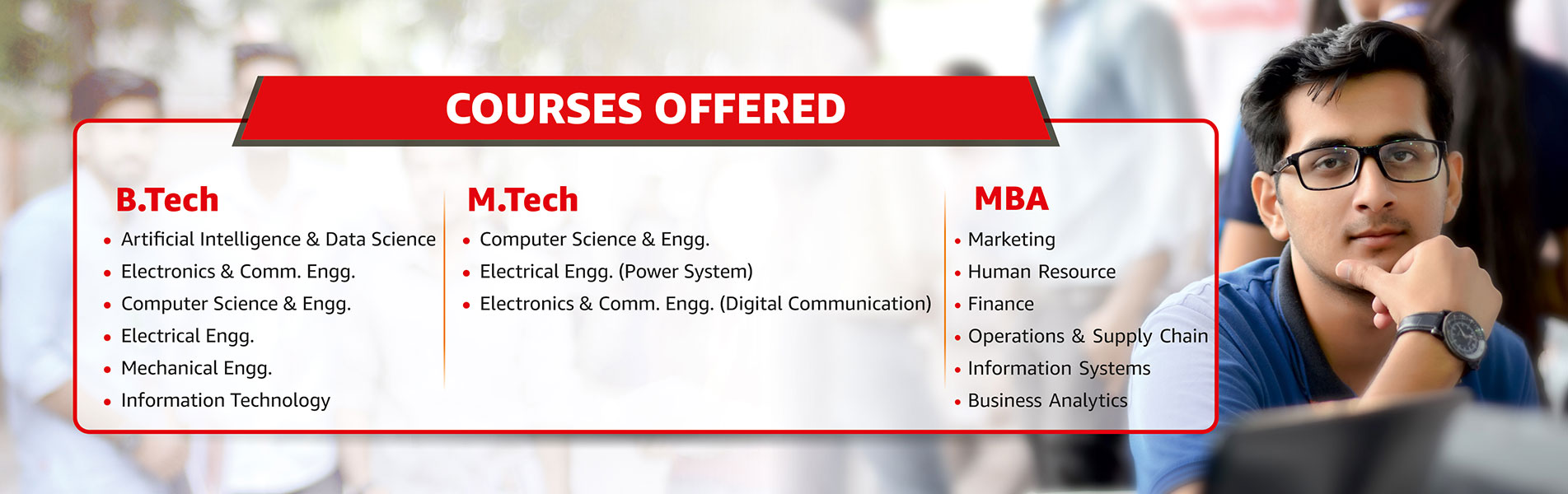 Bachelor of Technology Course - Arya College