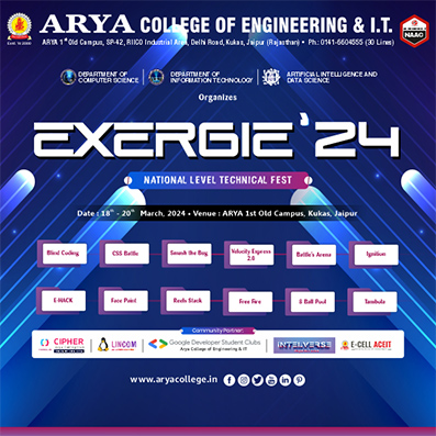 Exergie 2024 - Arya College